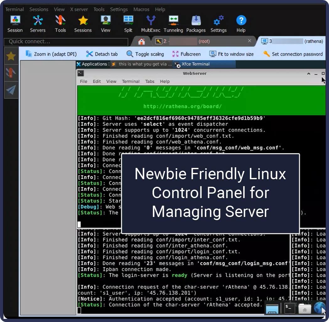 LinuxCP for RO - RagnarokService.Top